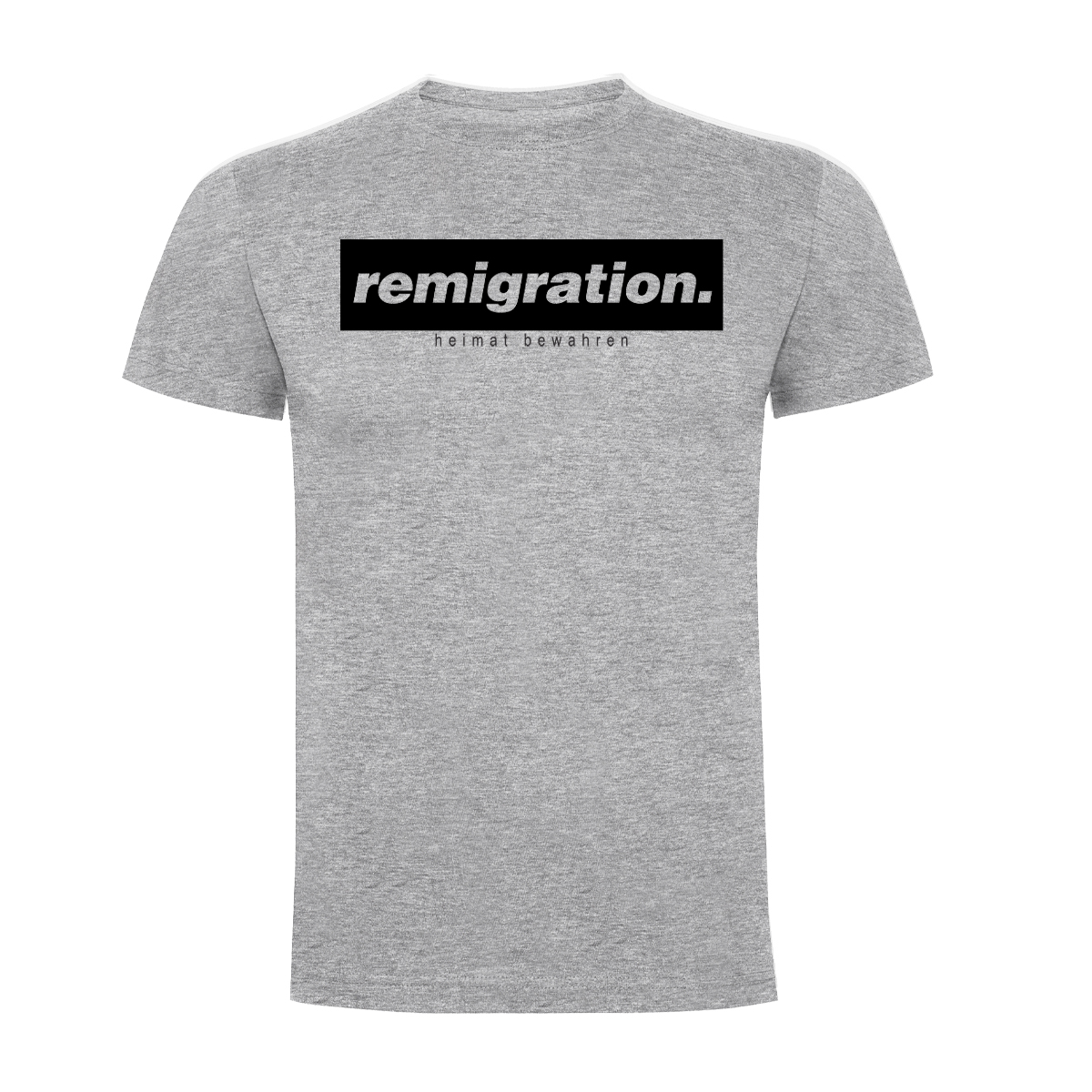 Remigration I T-Shirt grau-meliert *Unisex* | T-Shirts | Männer ...