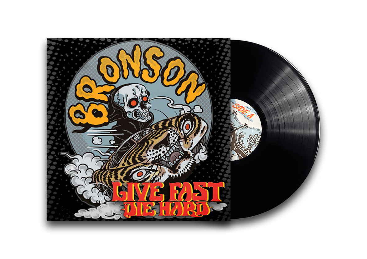 Bronson - Live Fast Die Hard LP/ schwarz *Italia-Edition* | Vinyls I ...