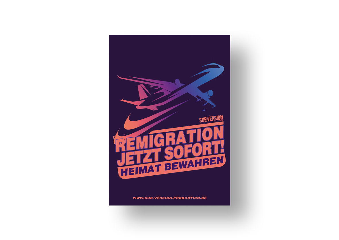 Aufkleber - Remigration Jetzt II / 50 Stück | Aufkleber | Sonstiges ...